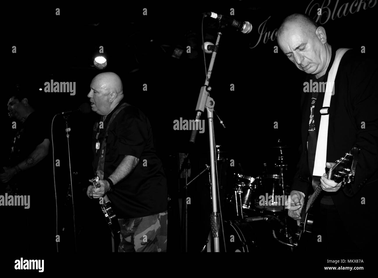 Nine days band Black and White Stock Photos & Images - Alamy