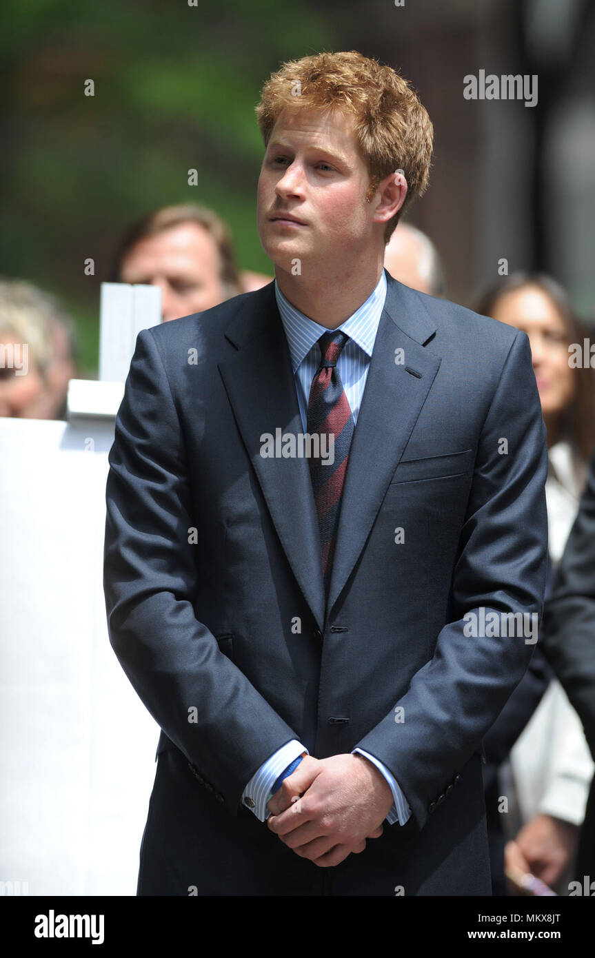 Prince Harry Participates In The Official Naming Of The British Garden ...