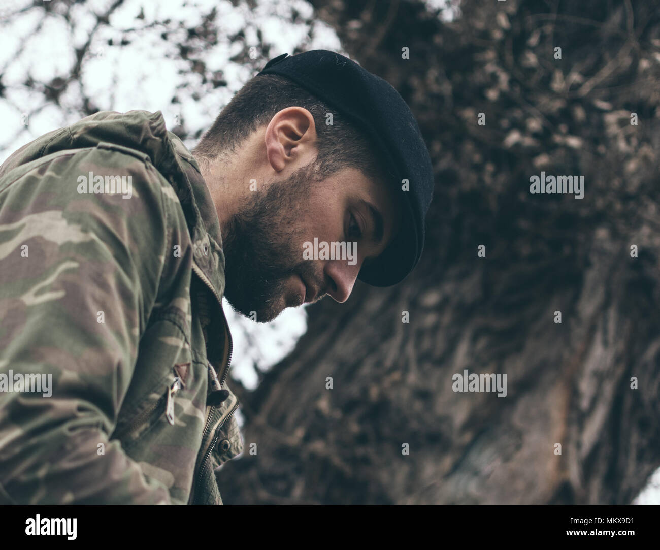 wild man of style Stock Photo - Alamy