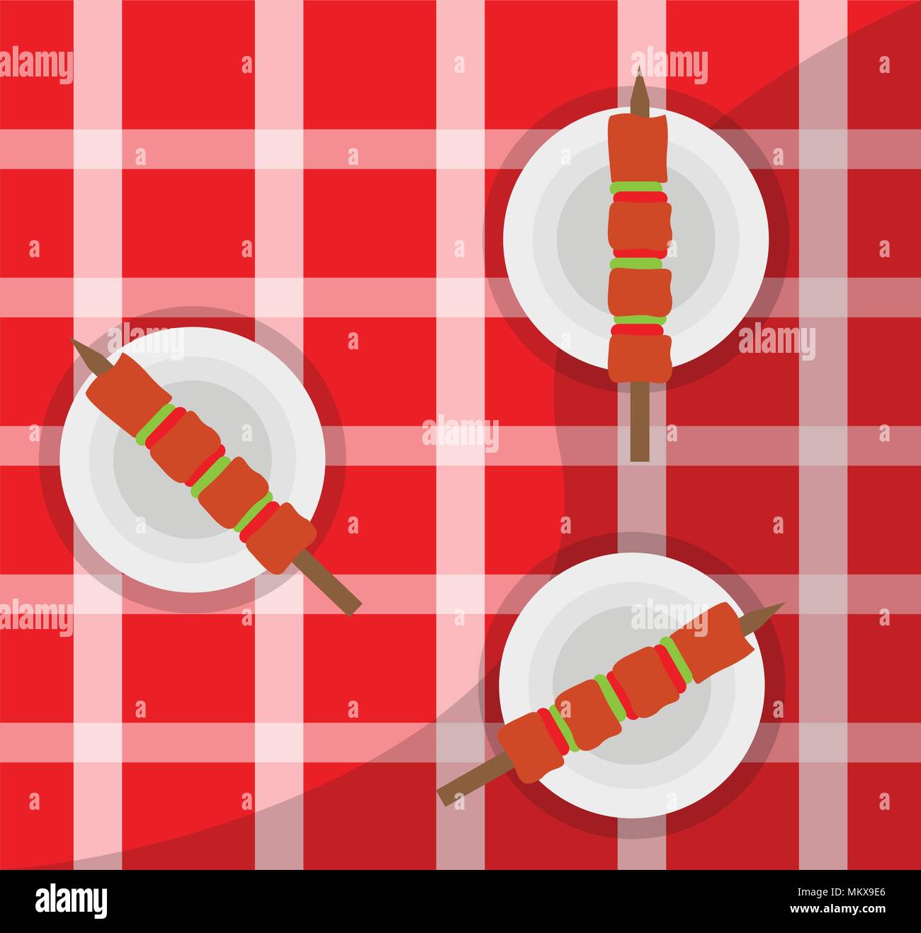 Picnic park bread Stock Vector Images - Alamy