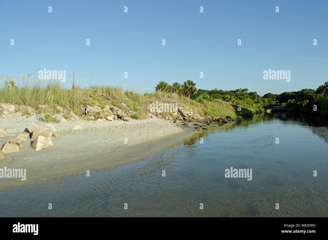 spring at beach Stock Photo - Alamy