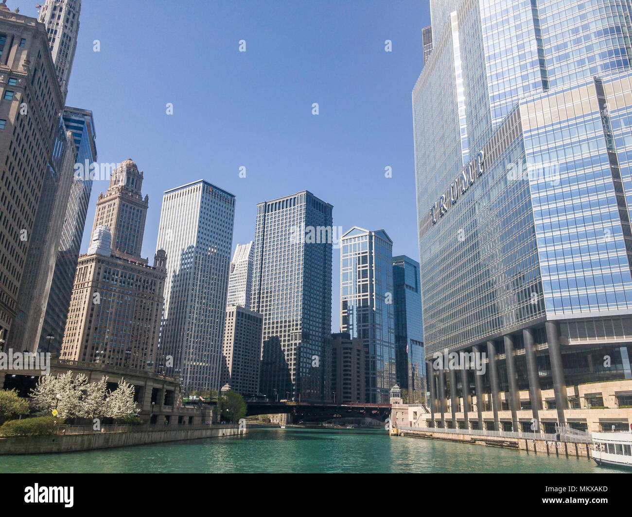 Stock Photo - Architectural Buildings and Skyscrapers , Chicago ...