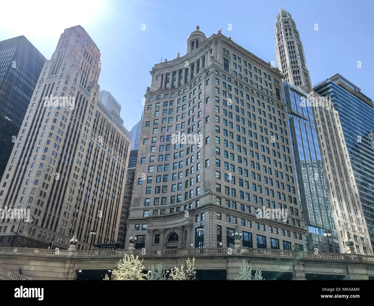 Stock Photo - Architectural Buildings and Skyscrapers , Chicago ...