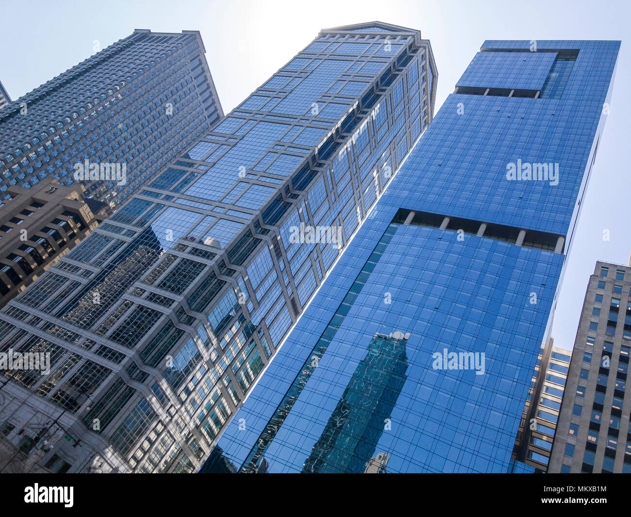 Stock Photo - Architectural Buildings and Skyscrapers , Chicago ...