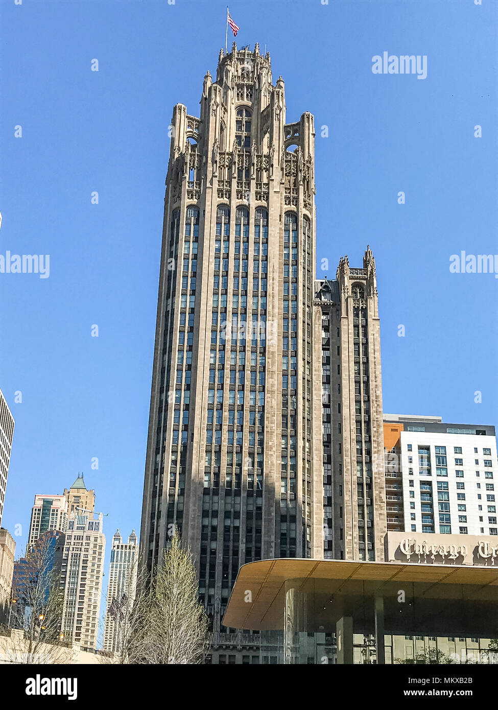Stock Photo - Architectural Buildings and Skyscrapers , Chicago ...