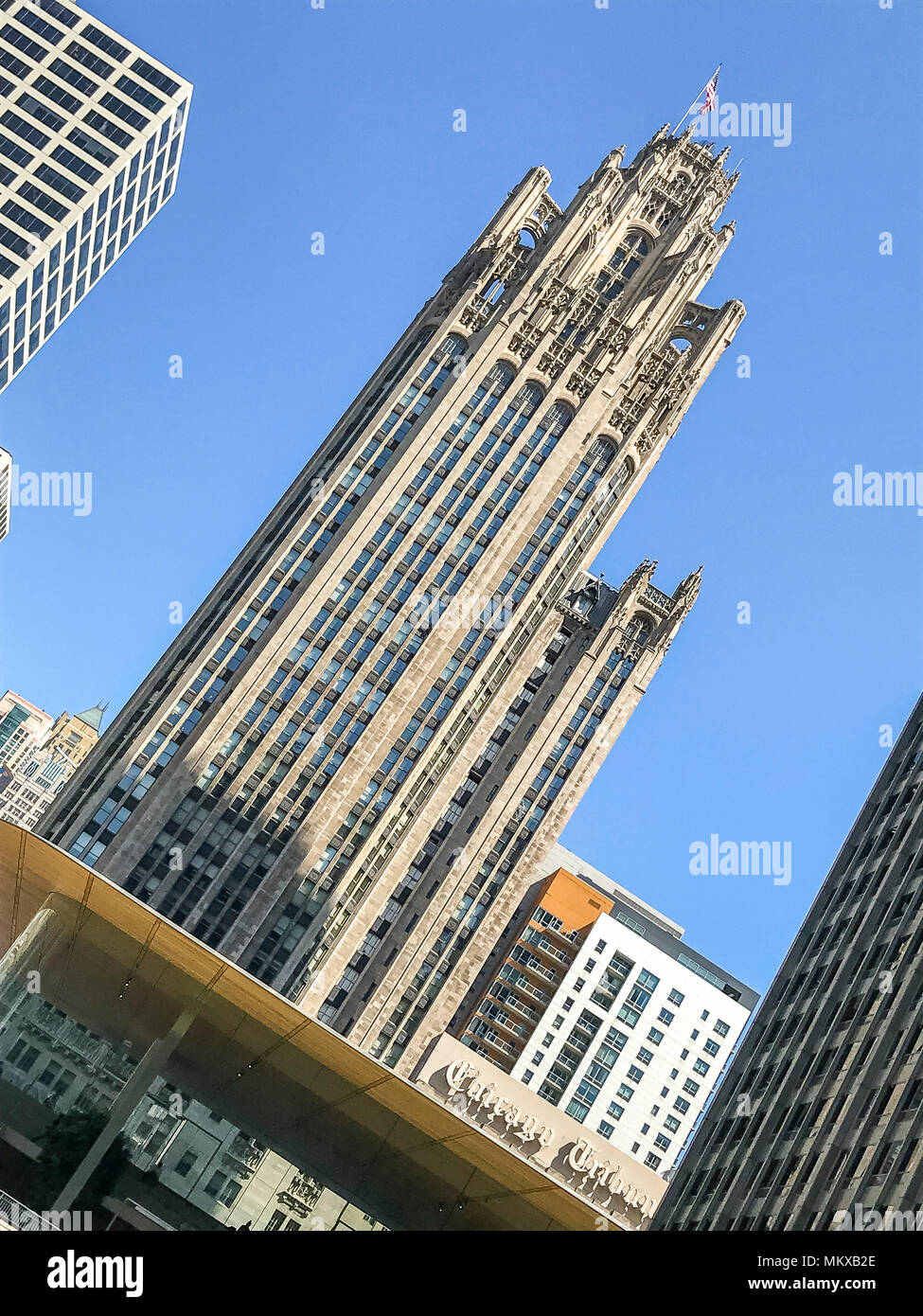 Stock Photo - Architectural Buildings and Skyscrapers , Chicago ...