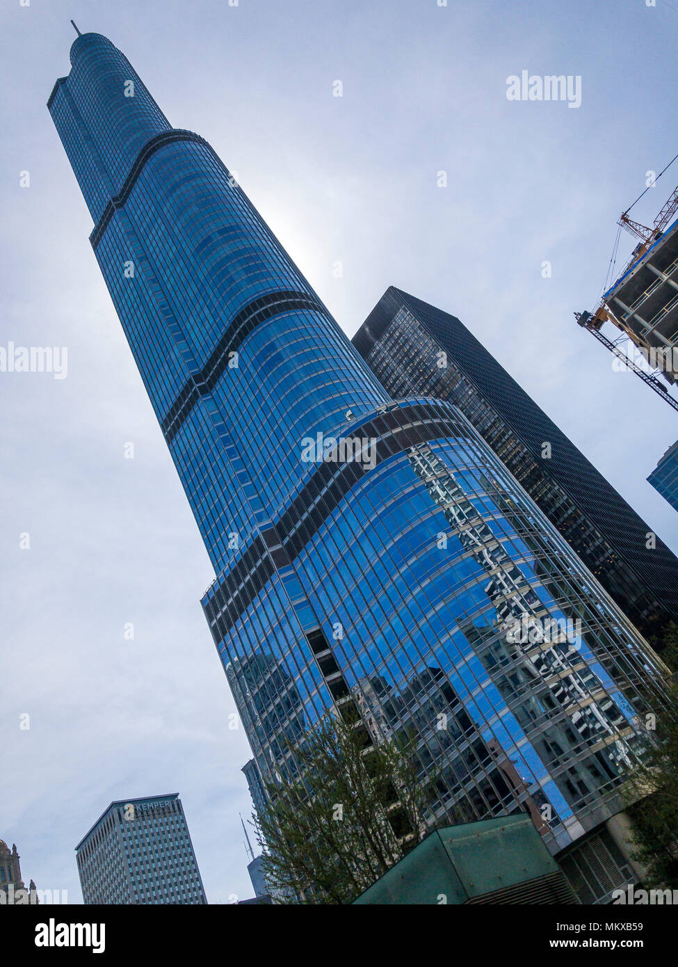 Stock Photo - Architectural Buildings and Skyscrapers , Chicago ...
