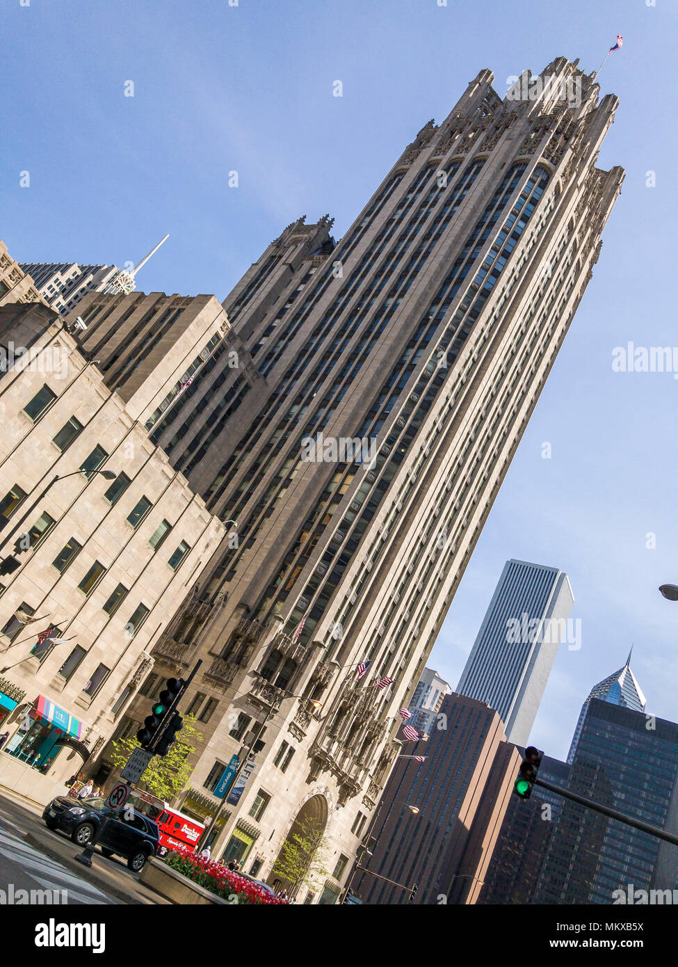 Stock Photo - Architectural Buildings and Skyscrapers , Chicago ...