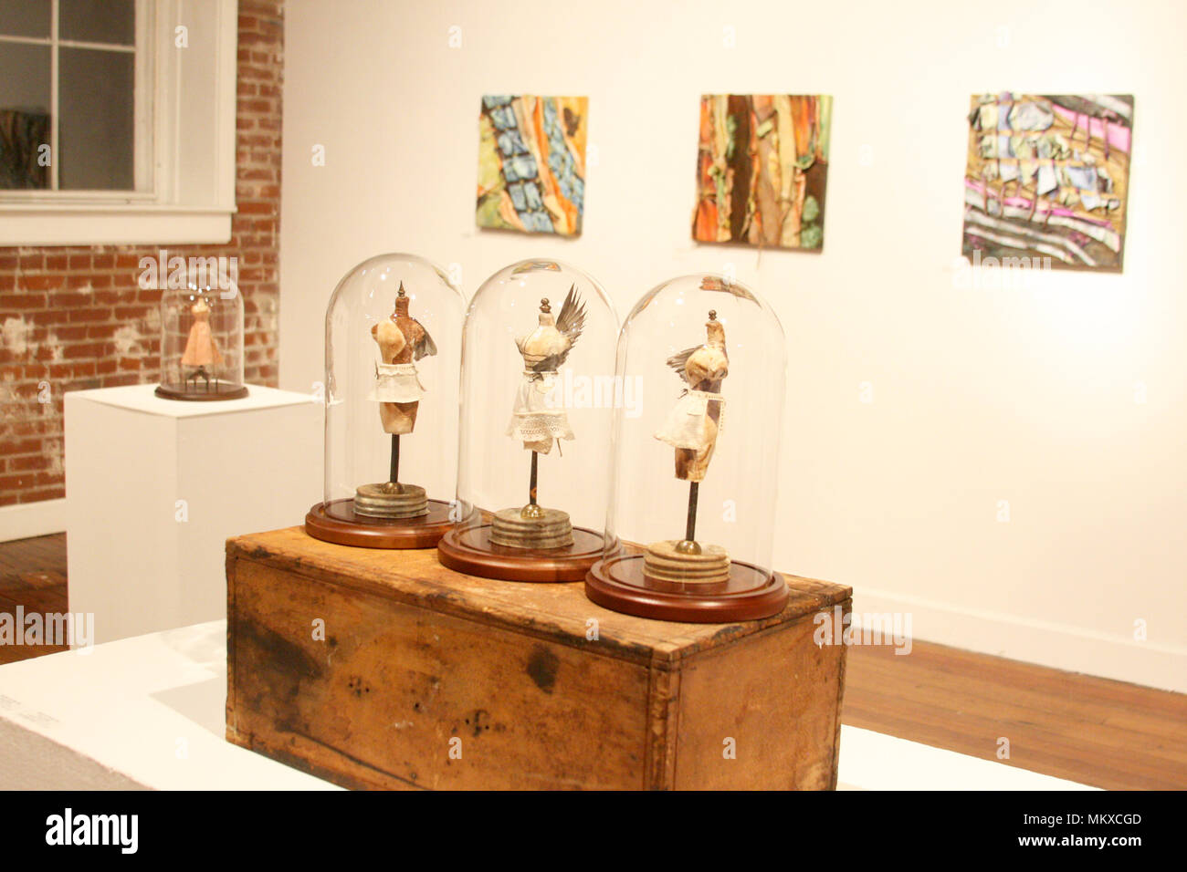 Inside an art gallery Stock Photo - Alamy