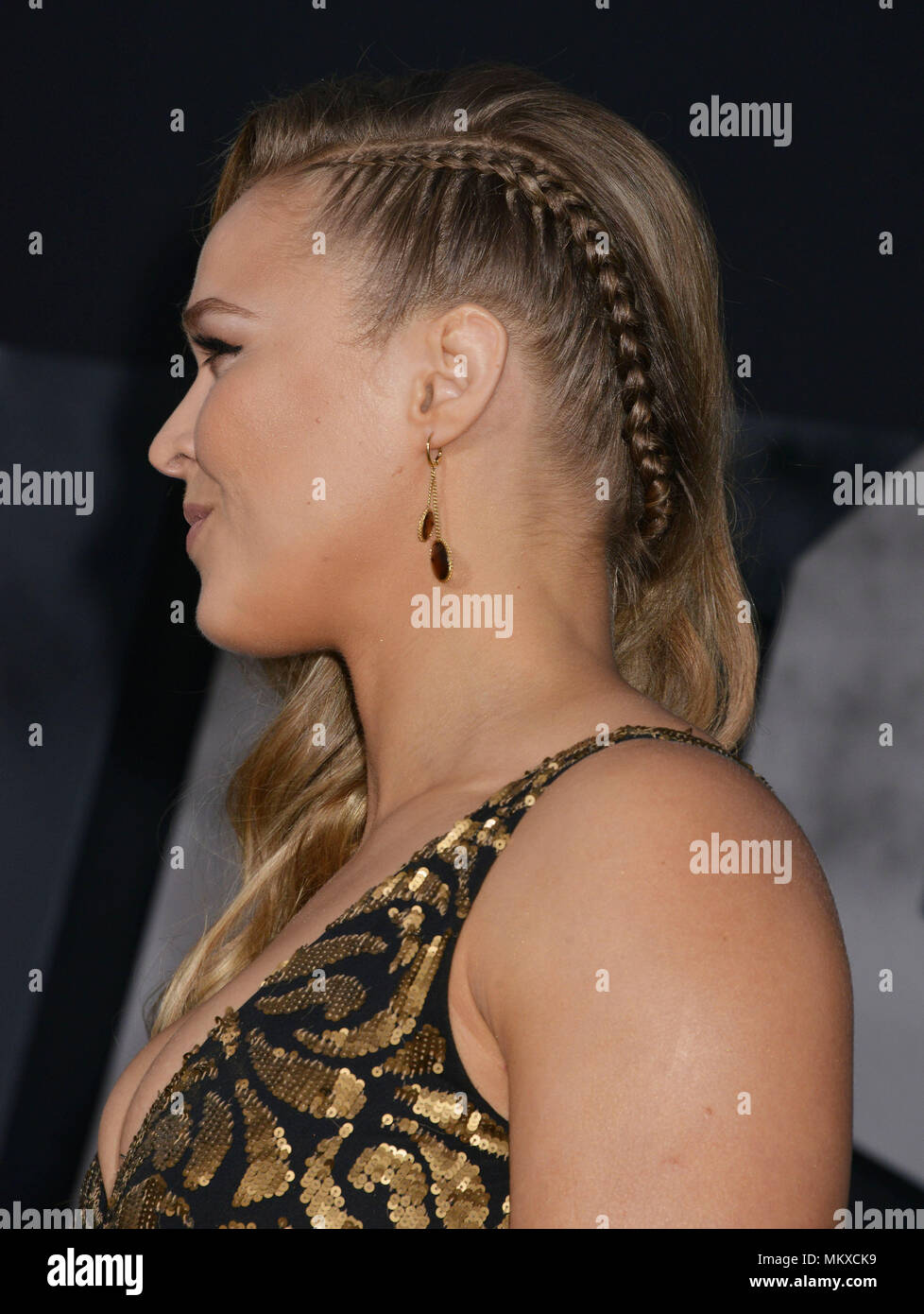 Ronda rousey 226 red carpet event hi-res stock photography and images ...