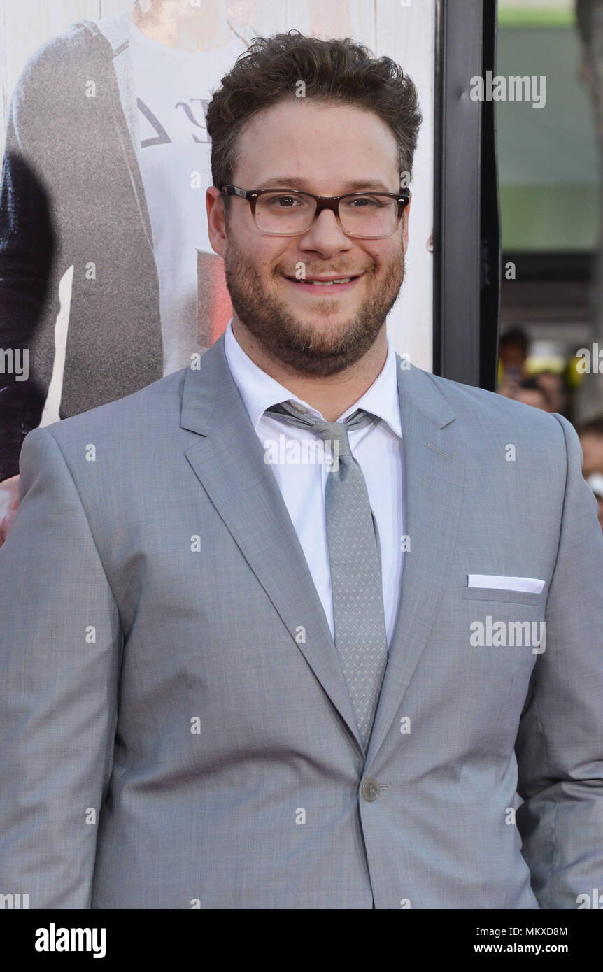 Seth Rogen at the Neighbors Premiere at the Westwood Village Theatre In ...