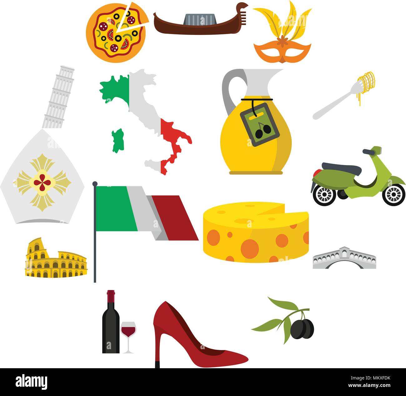 Red heels car Stock Vector Images - Alamy