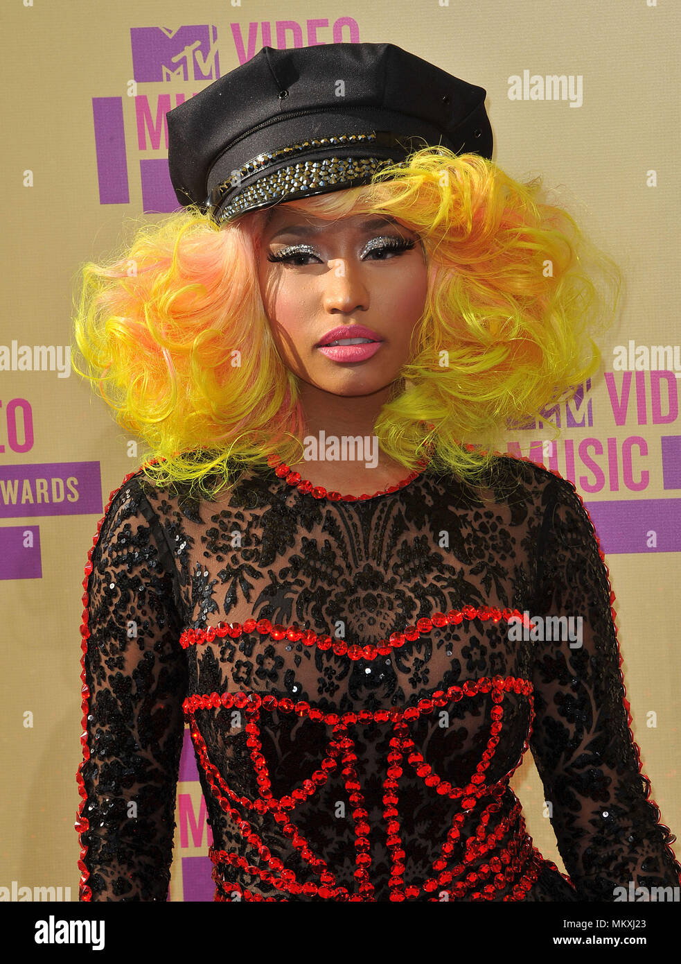 NIcki Minaj at 2012 VMA MTV Awards at the Staples Center In Los Angeles ...