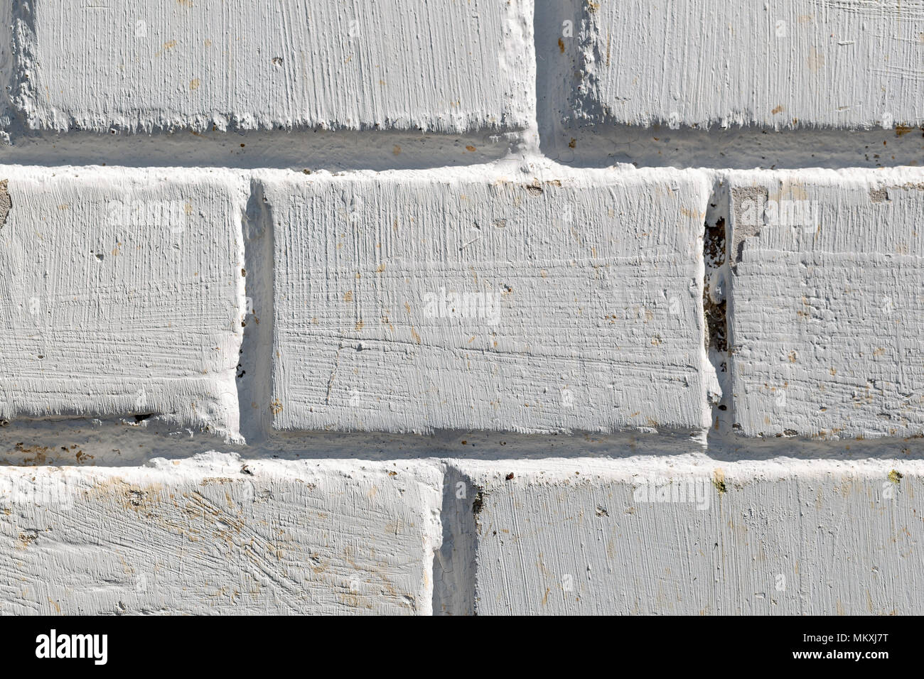 Background texture of a old white brick wall Stock Photo - Alamy