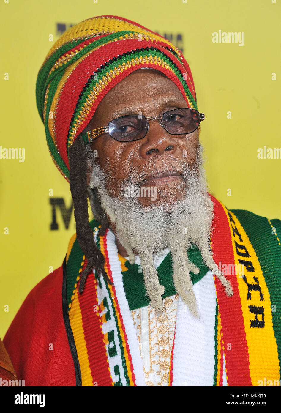 Ras Michael at Marley Premiere at the Acrlight Theatre in Los Angeles ...