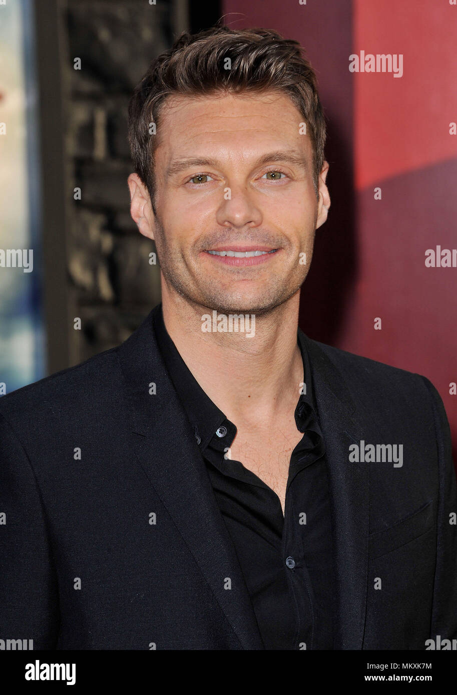 Ryan Seacrest at the Rock Of Age Premiere at the Chinese Theatre In Los ...