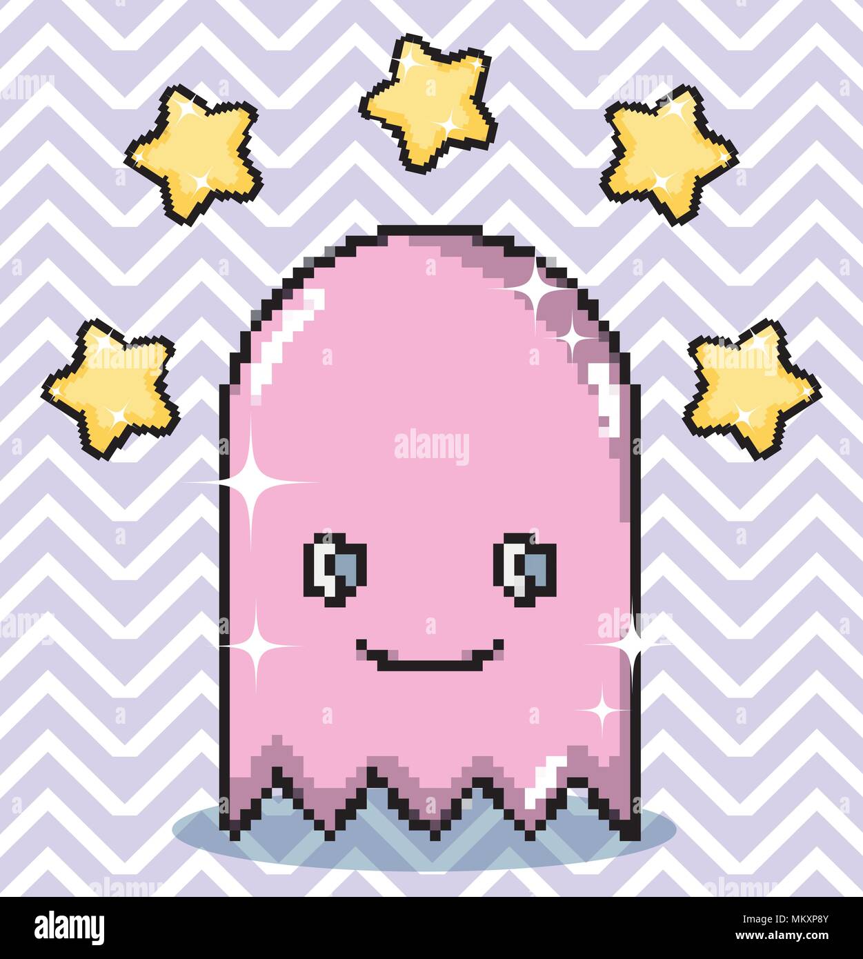 Pixel art videogame character Stock Vector Image & Art - Alamy