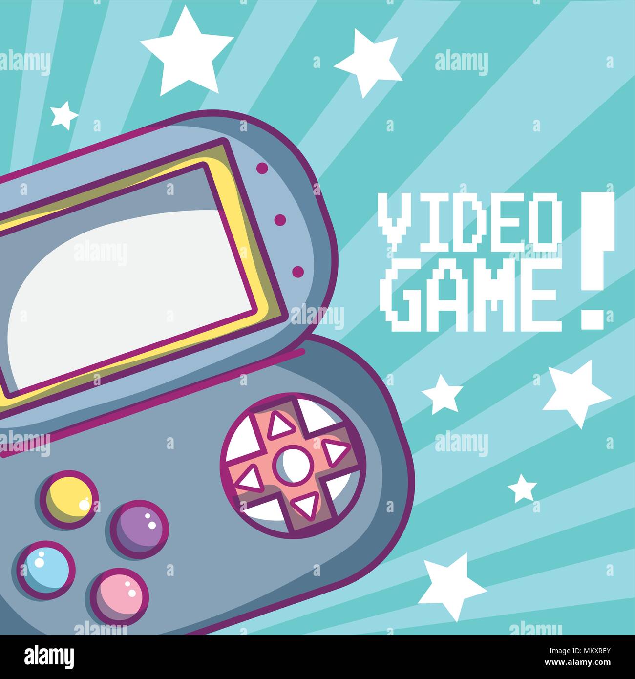 Videogame cartoon concept Stock Vector Image & Art - Alamy