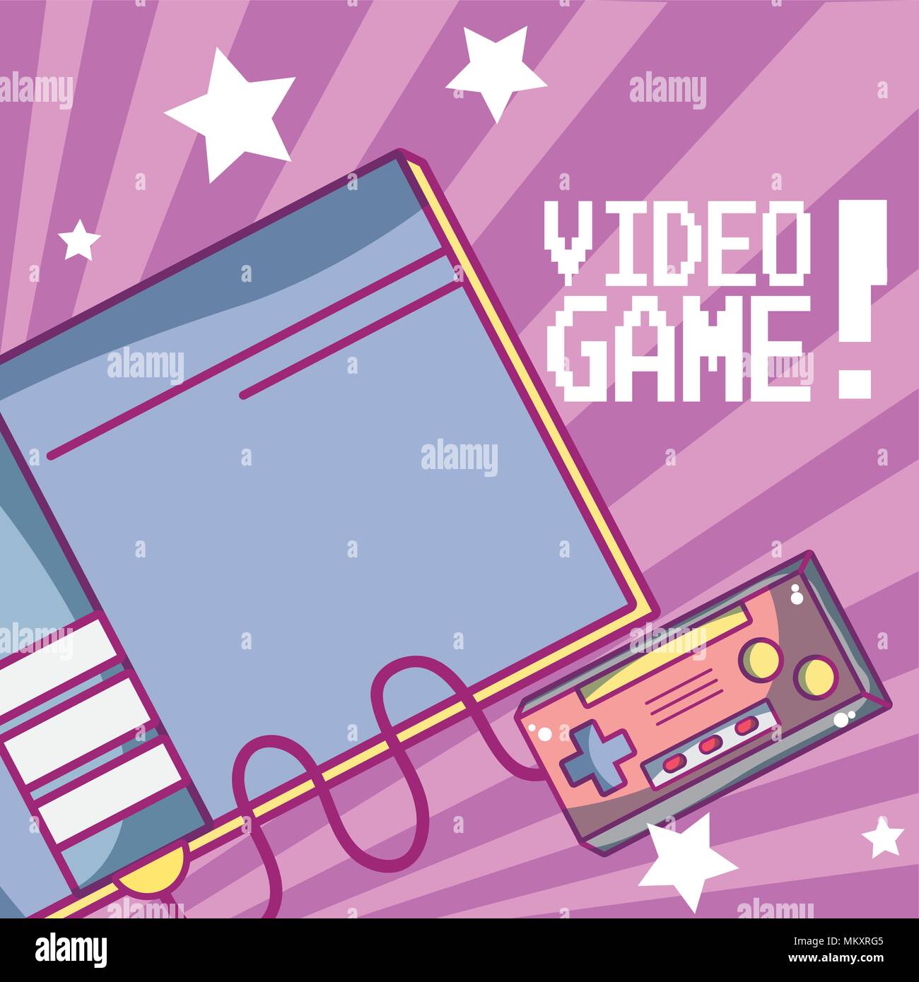 Videogame cartoon concept Stock Vector Image & Art - Alamy
