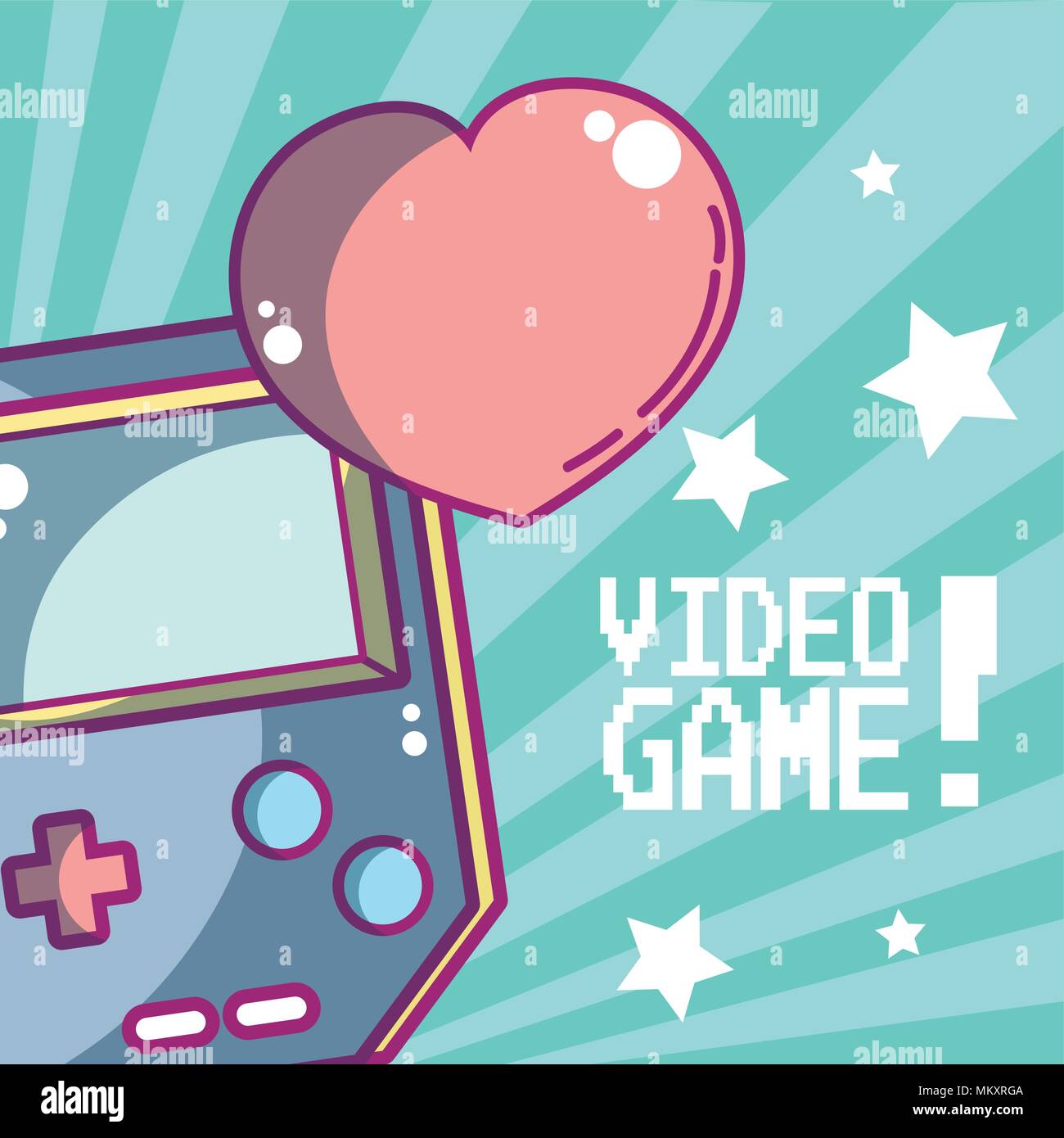 Videogame cartoon concept Stock Vector Image & Art - Alamy