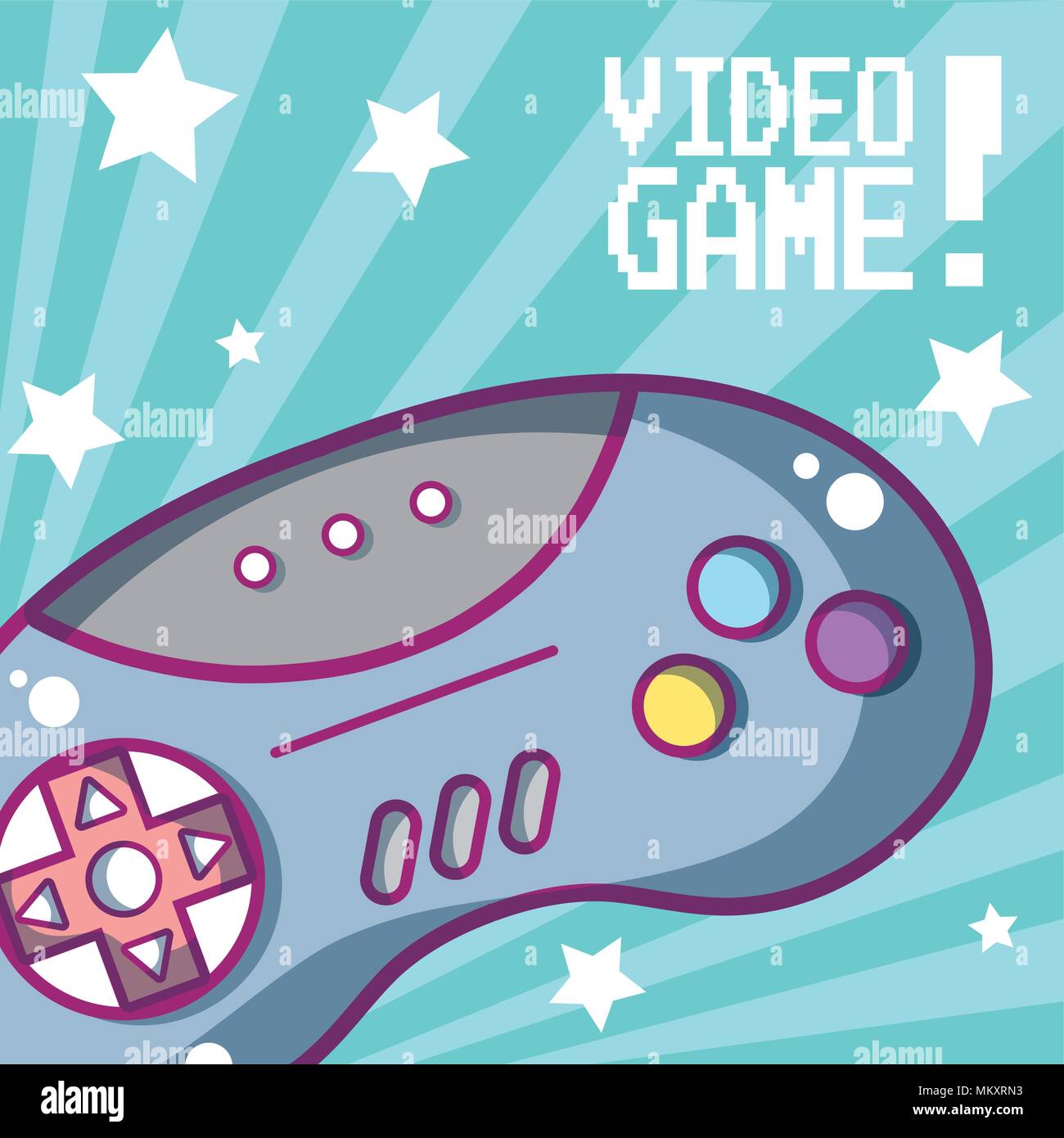 Videogame cartoon concept Stock Vector Image & Art - Alamy