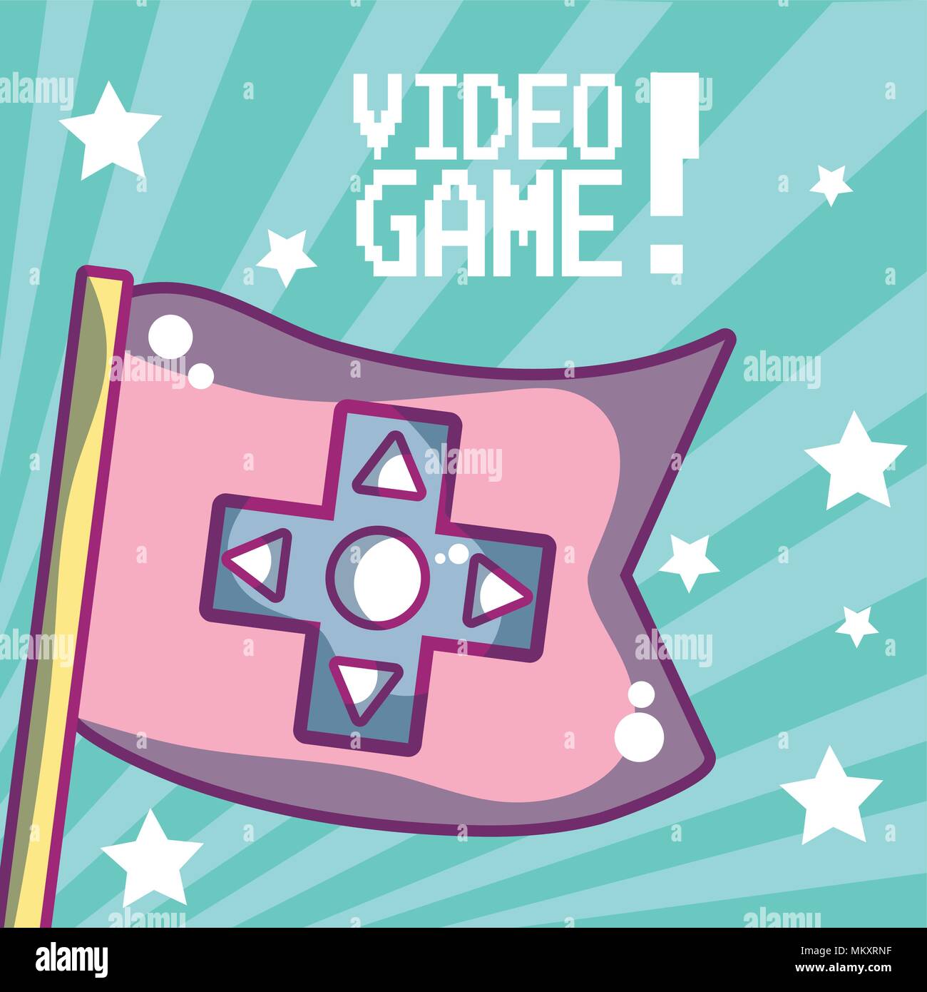 Videogame cartoon concept Stock Vector Image & Art - Alamy