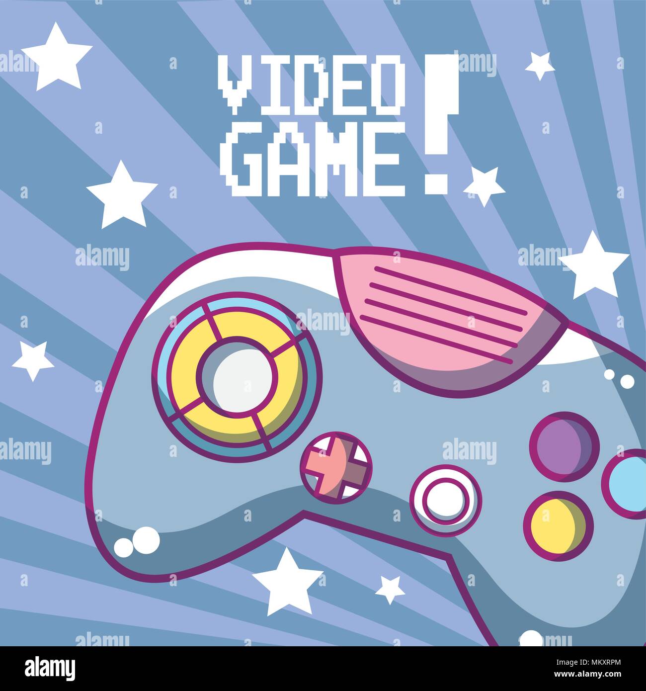Videogame cartoon concept Stock Vector Image & Art - Alamy