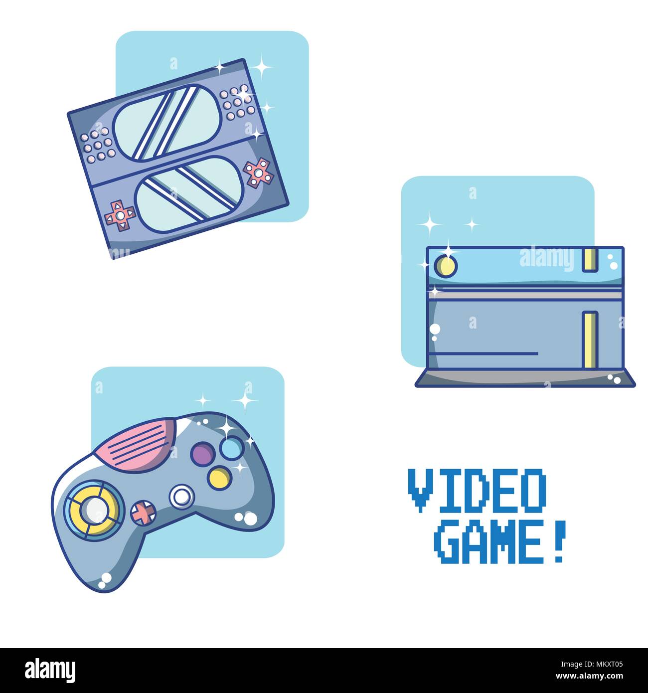 Digital consoles Cut Out Stock Images & Pictures - Alamy