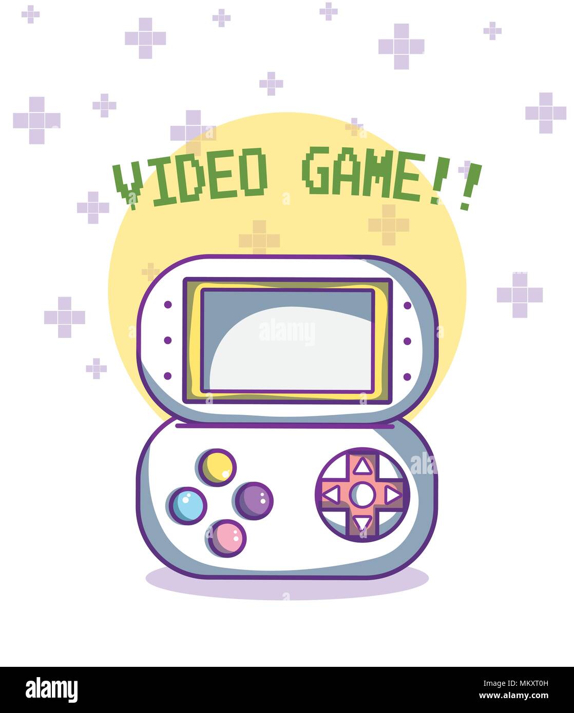 Videogame cartoons concept Stock Vector Image & Art - Alamy