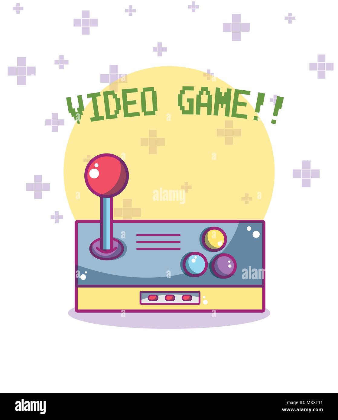 Videogame cartoons concept Stock Vector Image & Art - Alamy