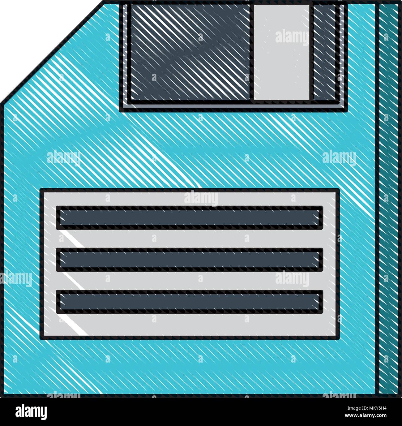 diskette icon over white background, vector illustration Stock Vector ...