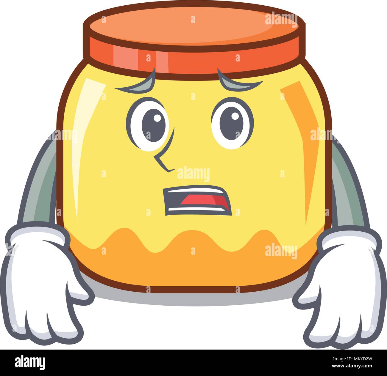 Face skin afraid Stock Vector Images - Alamy