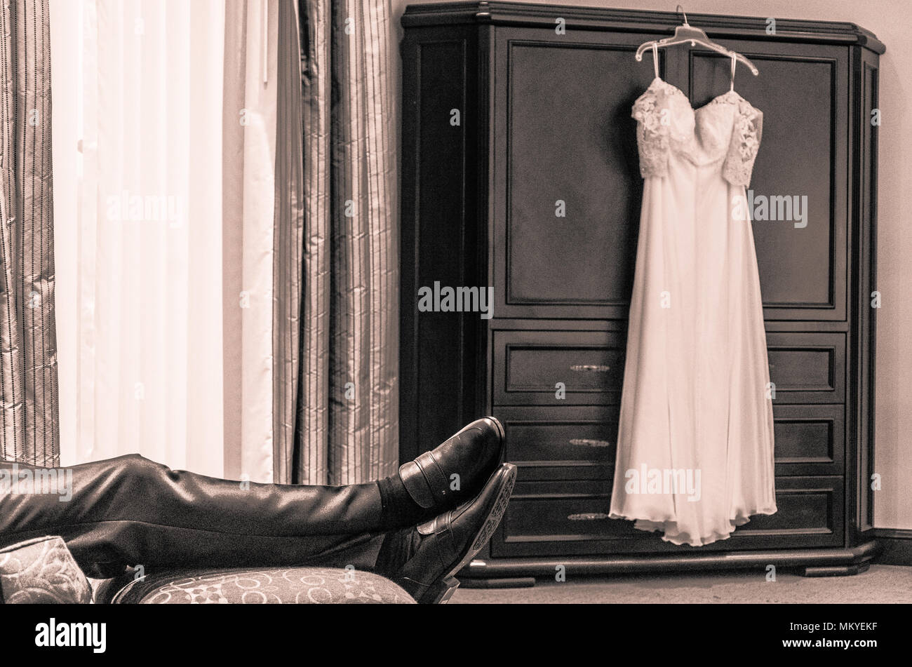 Celebrity bride hi-res stock photography and images - Alamy
