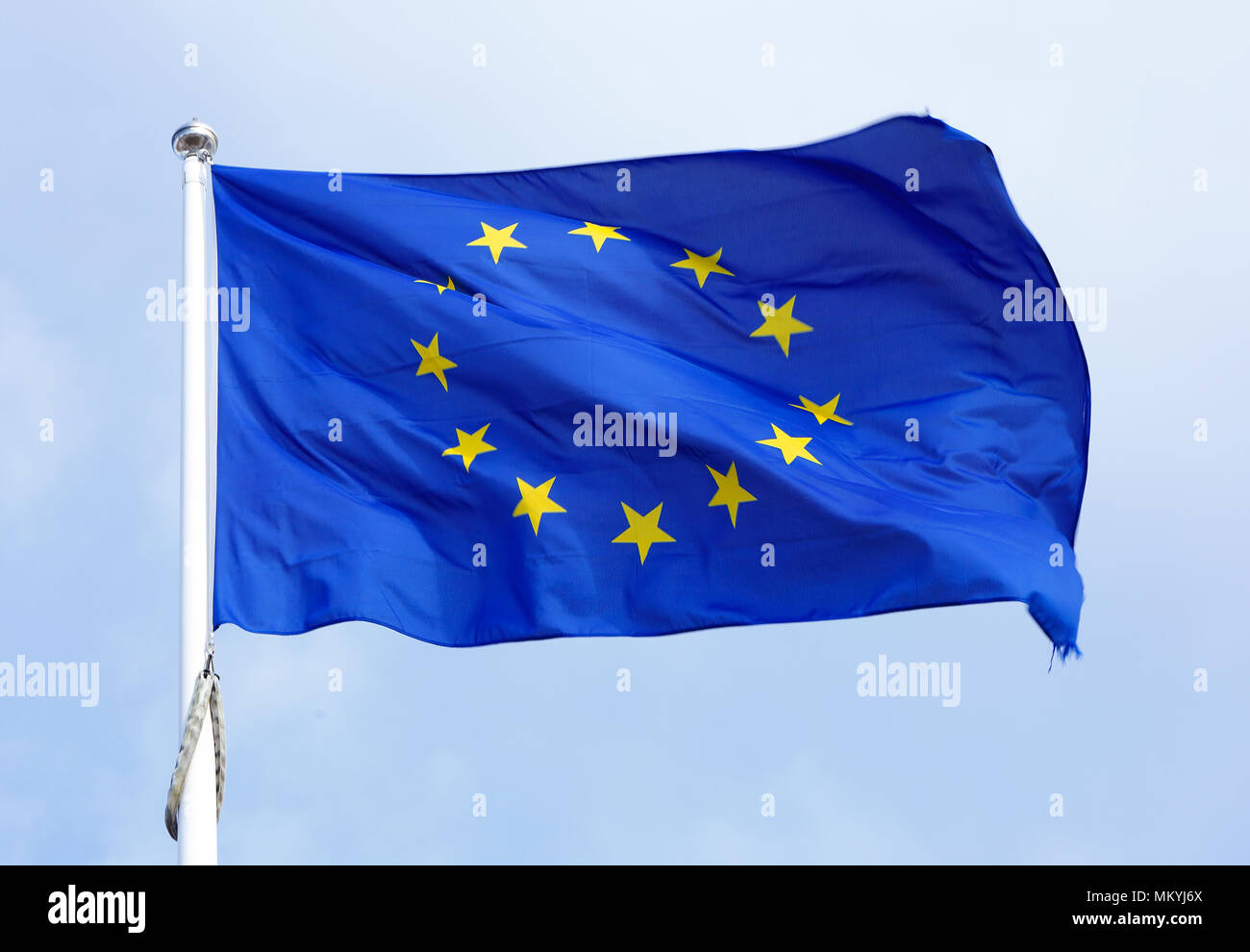 Eu flag colors hi-res stock photography and images - Alamy