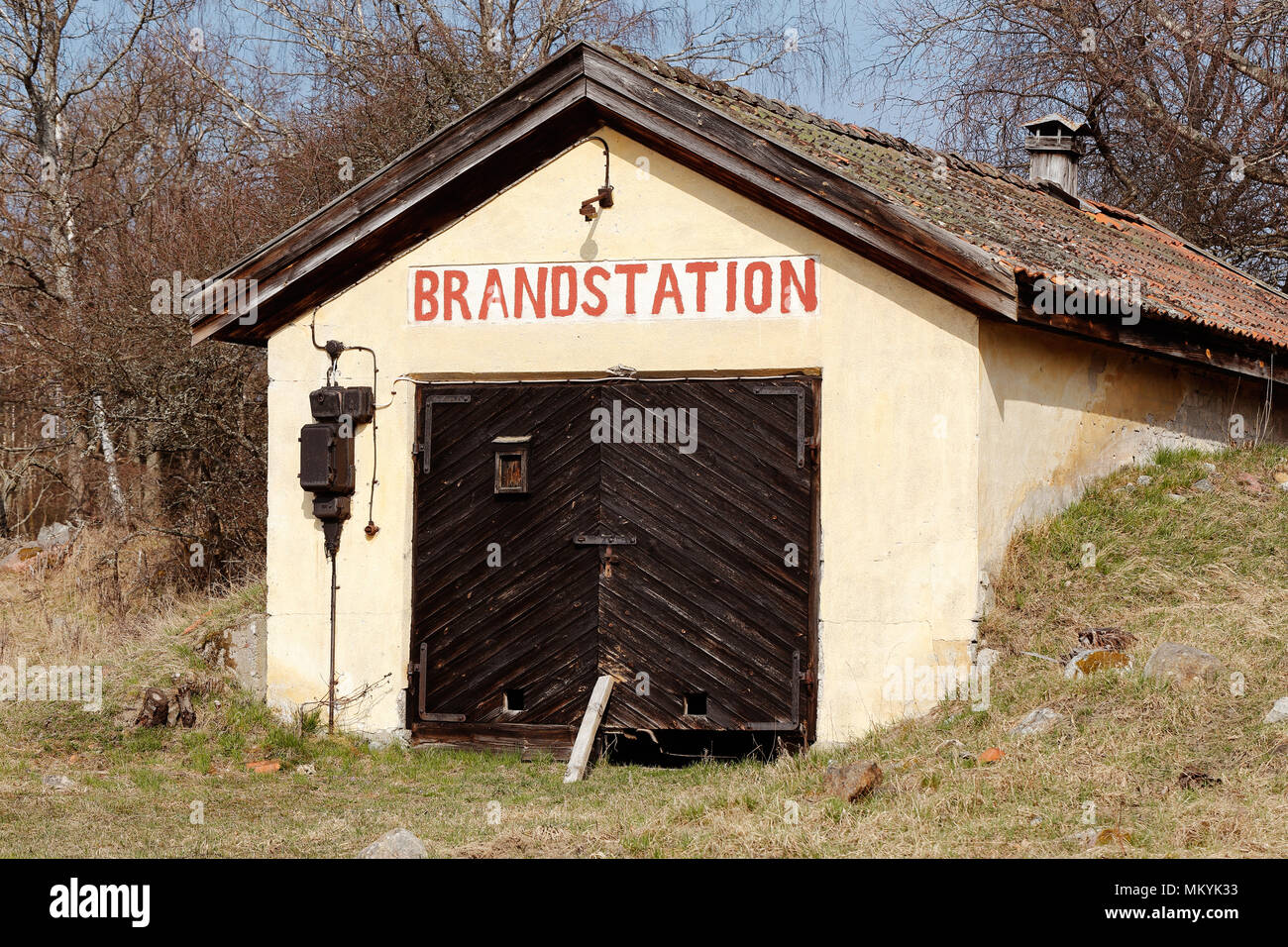 Brandstation sign hi-res stock photography and images - Alamy