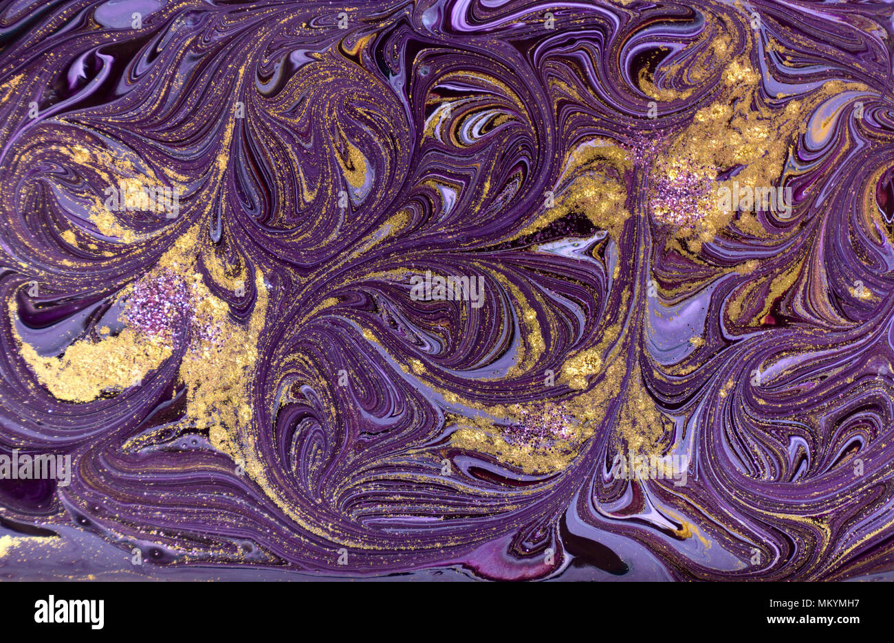 Marble abstract acrylic background. Violet marbling artwork texture ...