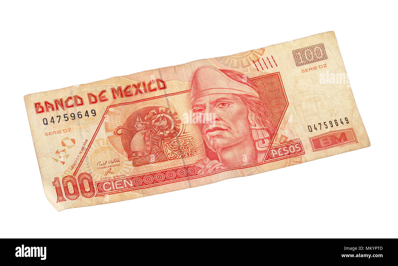 100 peso mexico hi-res stock photography and images - Alamy