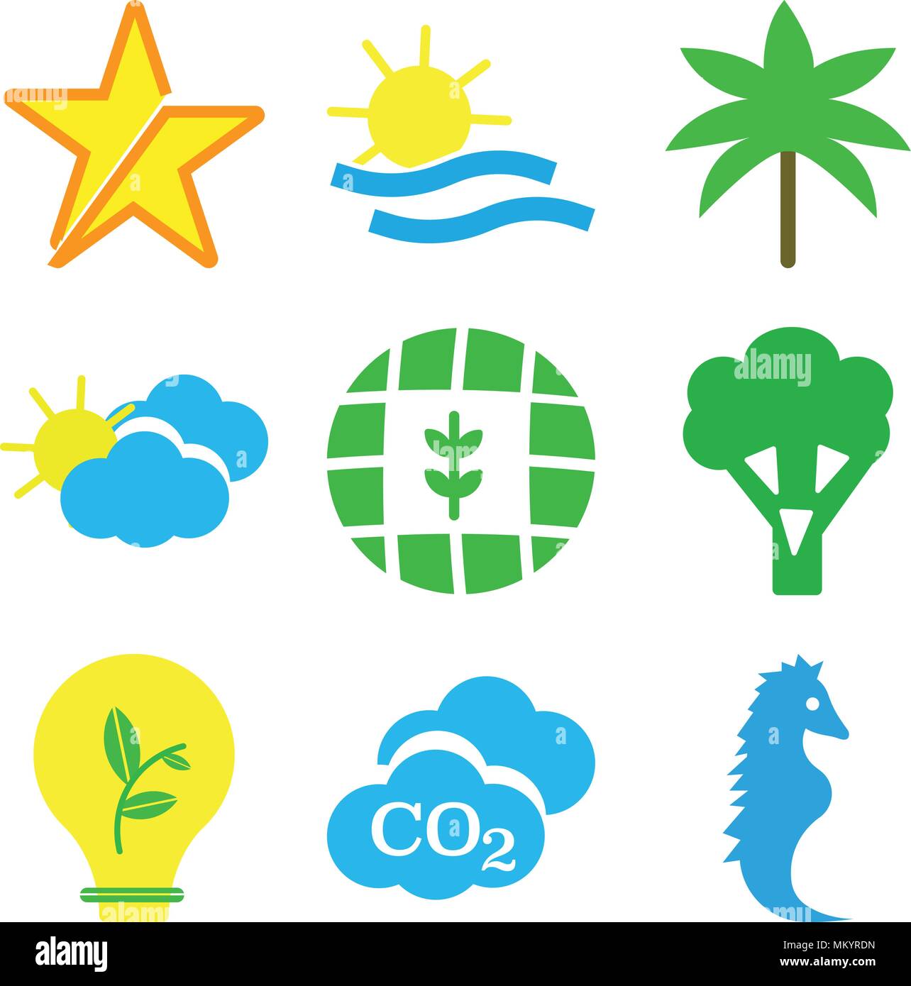 Star fish sea stars Stock Vector Images - Alamy