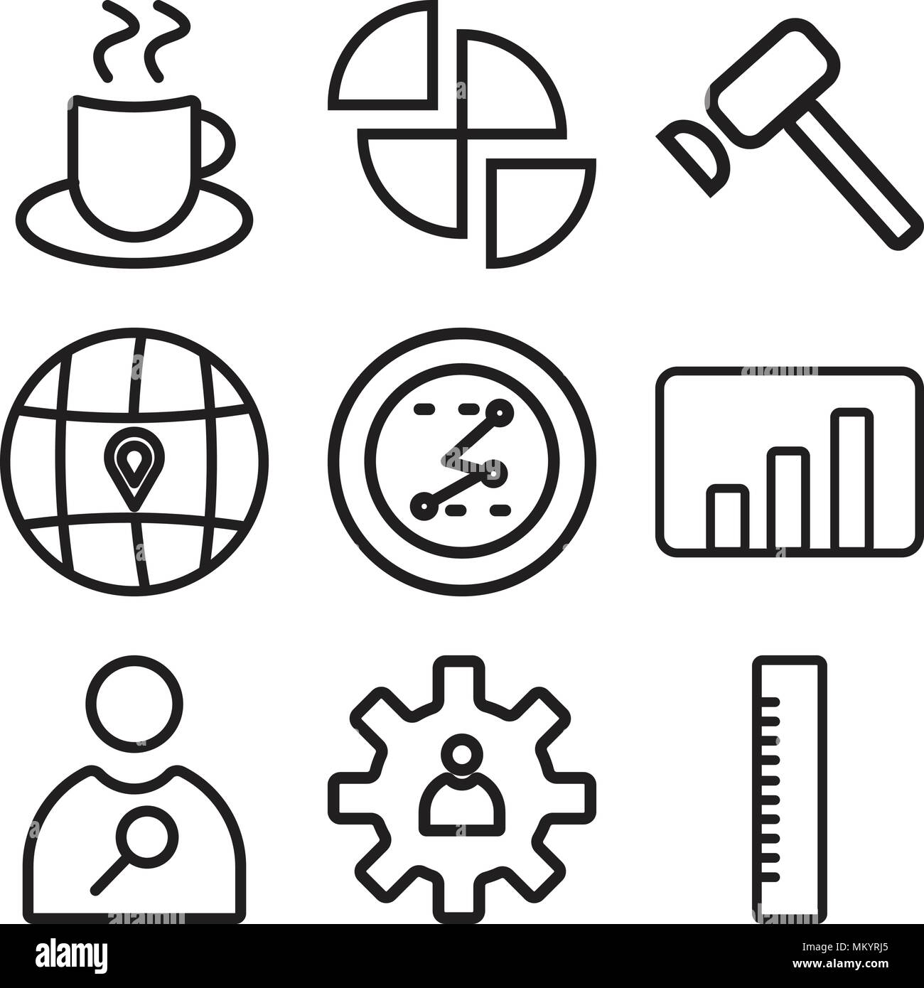 Break glass hammer Black and White Stock Photos & Images - Alamy