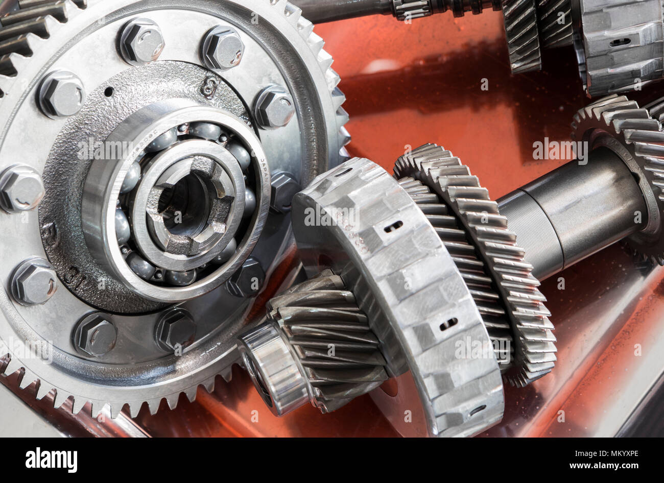 Gears box bearings hi-res stock photography and images - Alamy