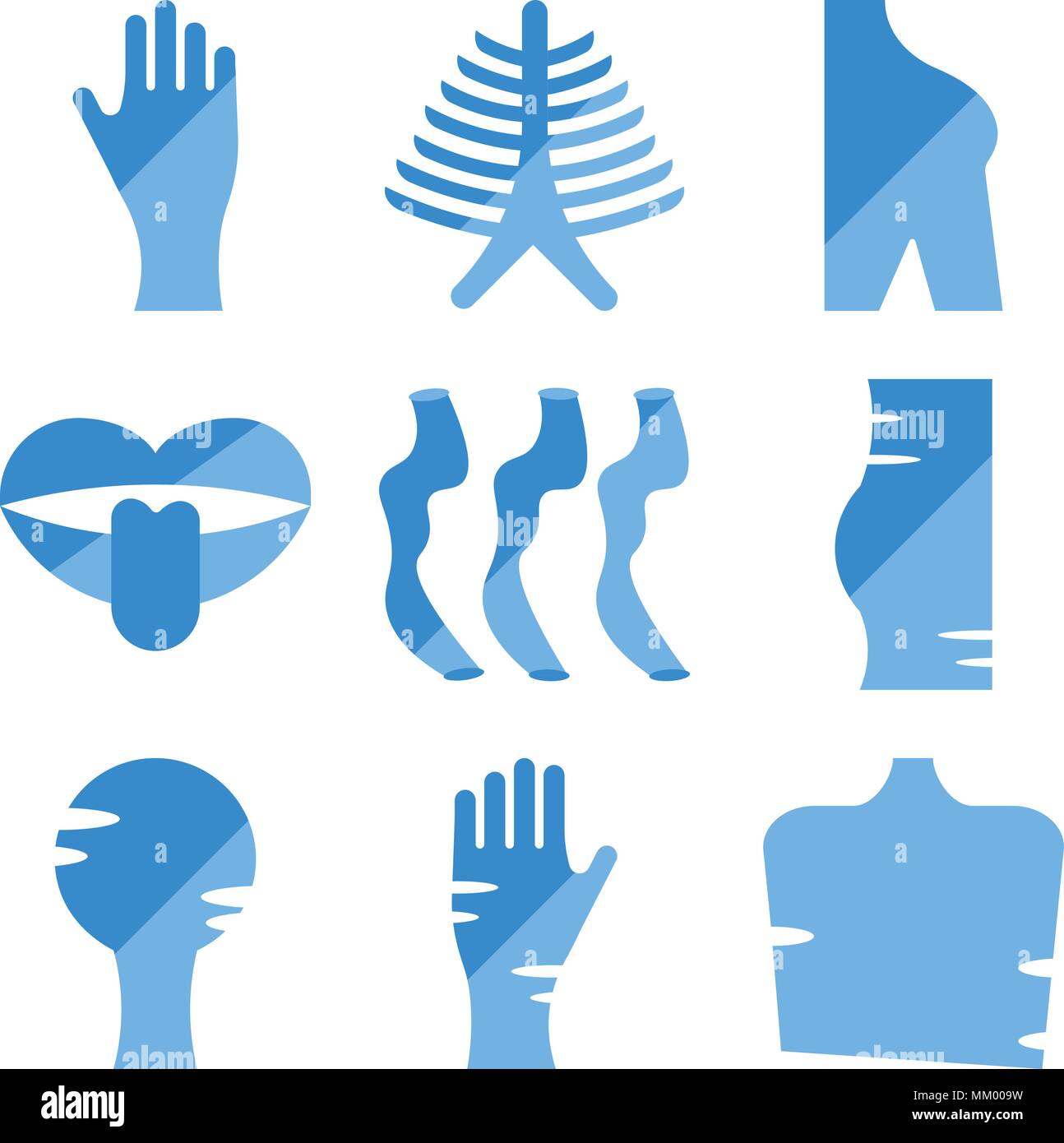 Man tongue side view Stock Vector Images - Alamy