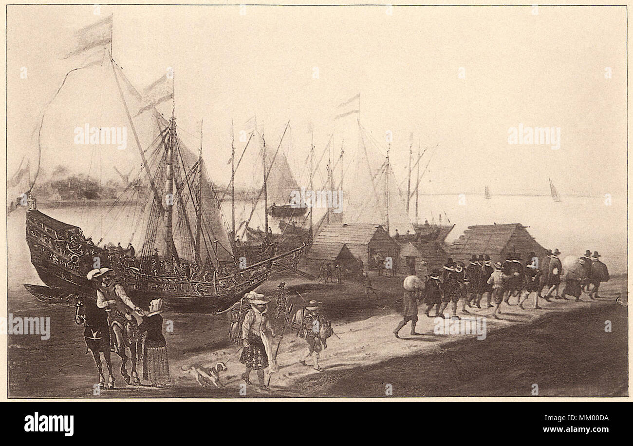 1620 pilgrims hi-res stock photography and images - Alamy