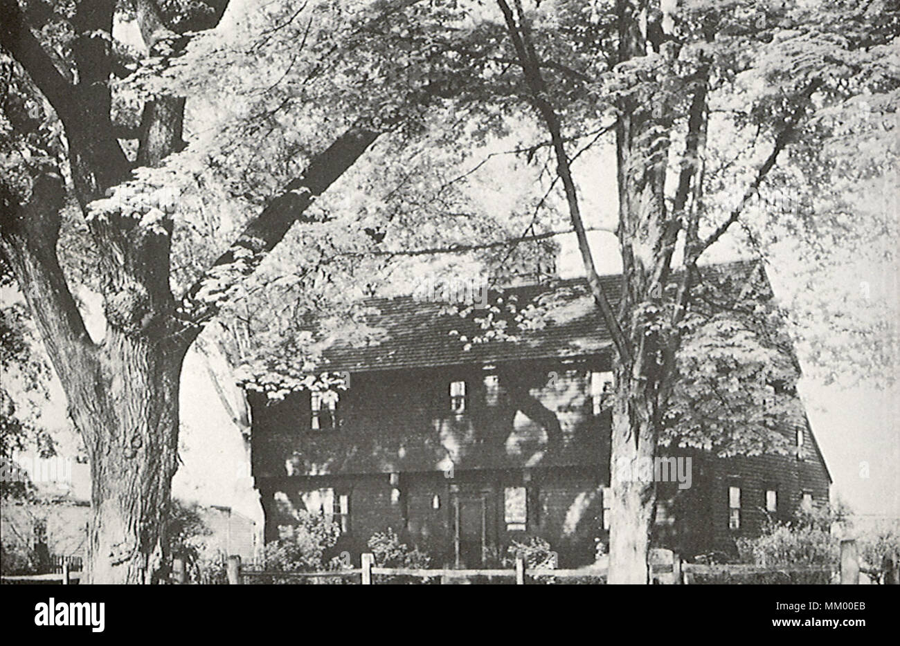 Indian House. Deerfield. 1950 Stock Photo - Alamy