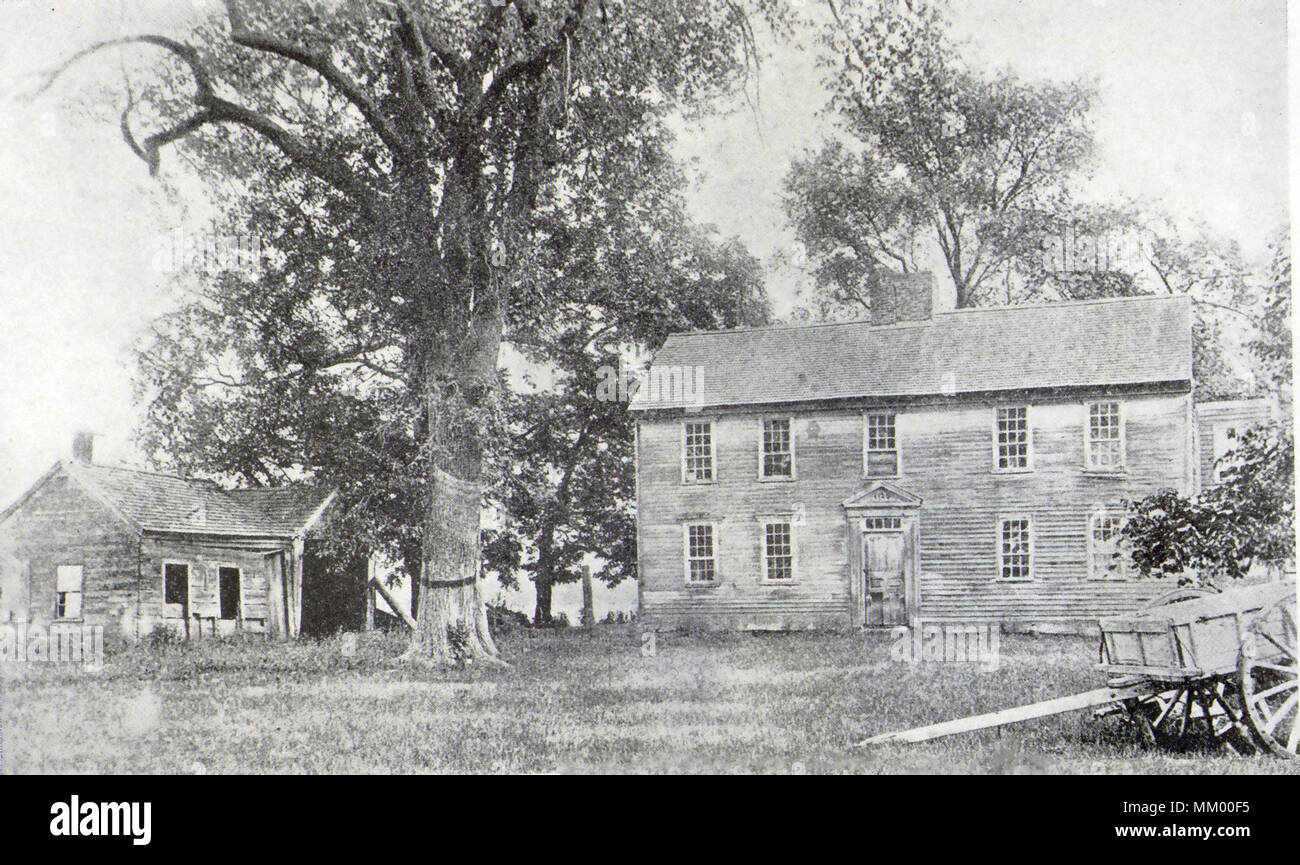 The Old Swain House. Wakefield. 1910 Stock Photo - Alamy