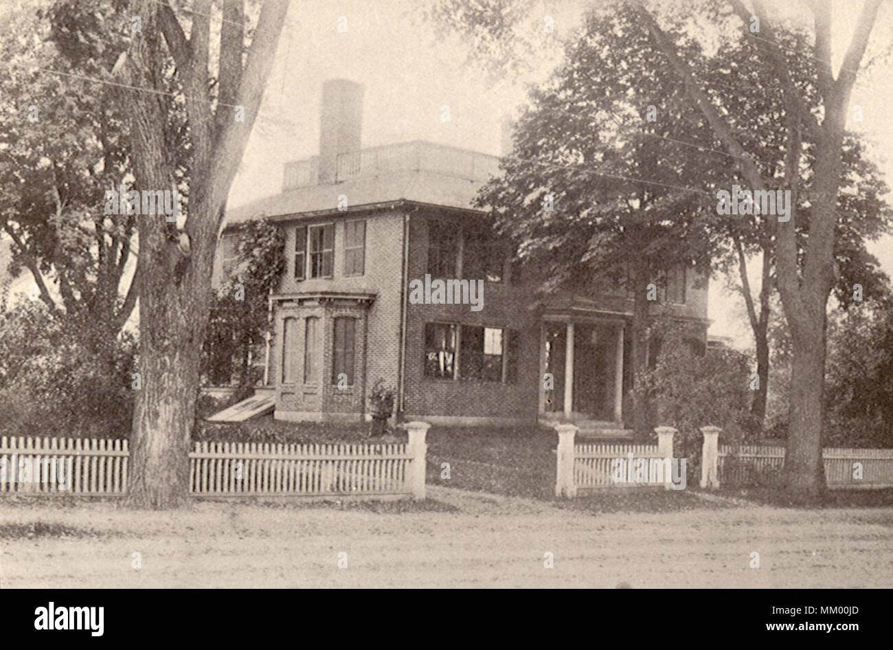Parker House. Clinton. 1890 Stock Photo - Alamy