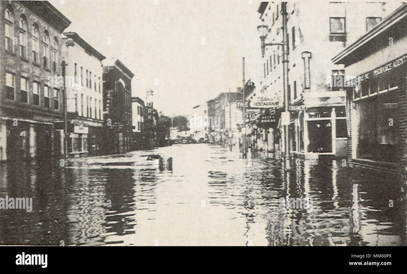 The Great New England Hurricane. Athol. 1938 Stock Photo - Alamy