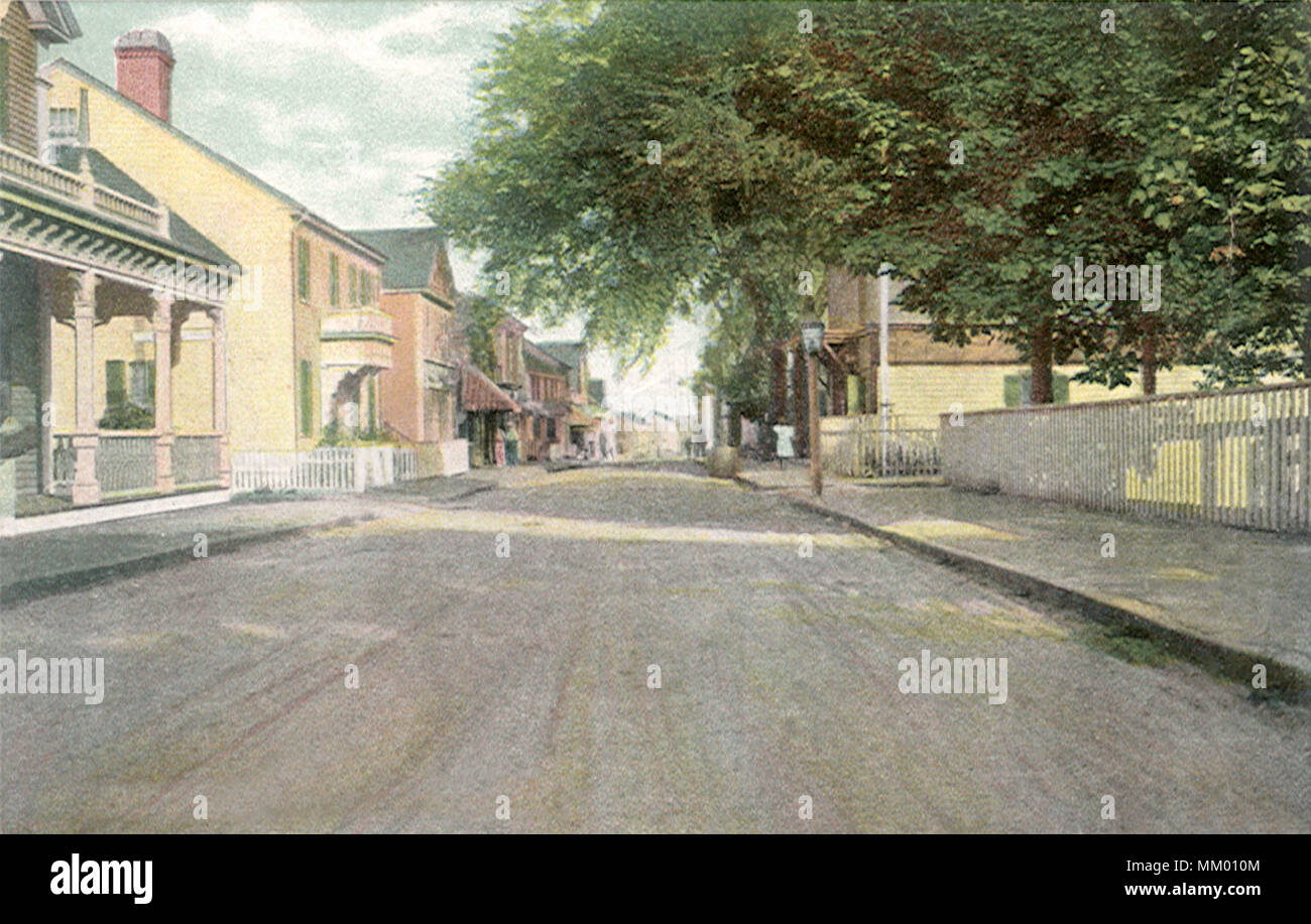 Main Street. Edgartown. 1908 Stock Photo - Alamy