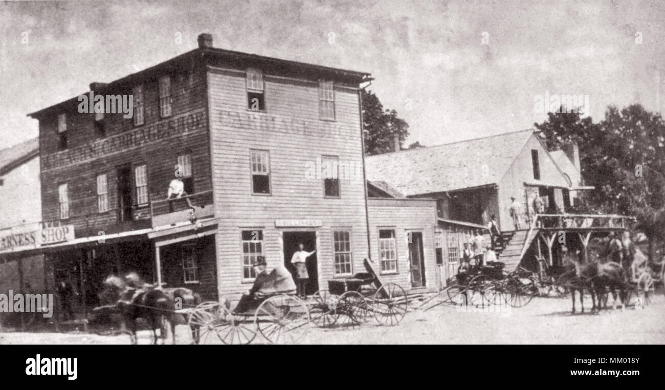 Leach Carriage Shop. Belchertown Stock Photo - Alamy