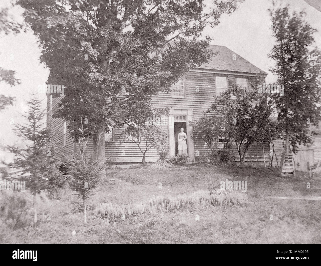 Spencer Tilton Homestead. Goshen. 1890 Stock Photo - Alamy