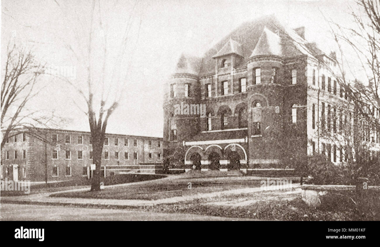 Normal School Building. Bridgewater. 1928 Stock Photo - Alamy